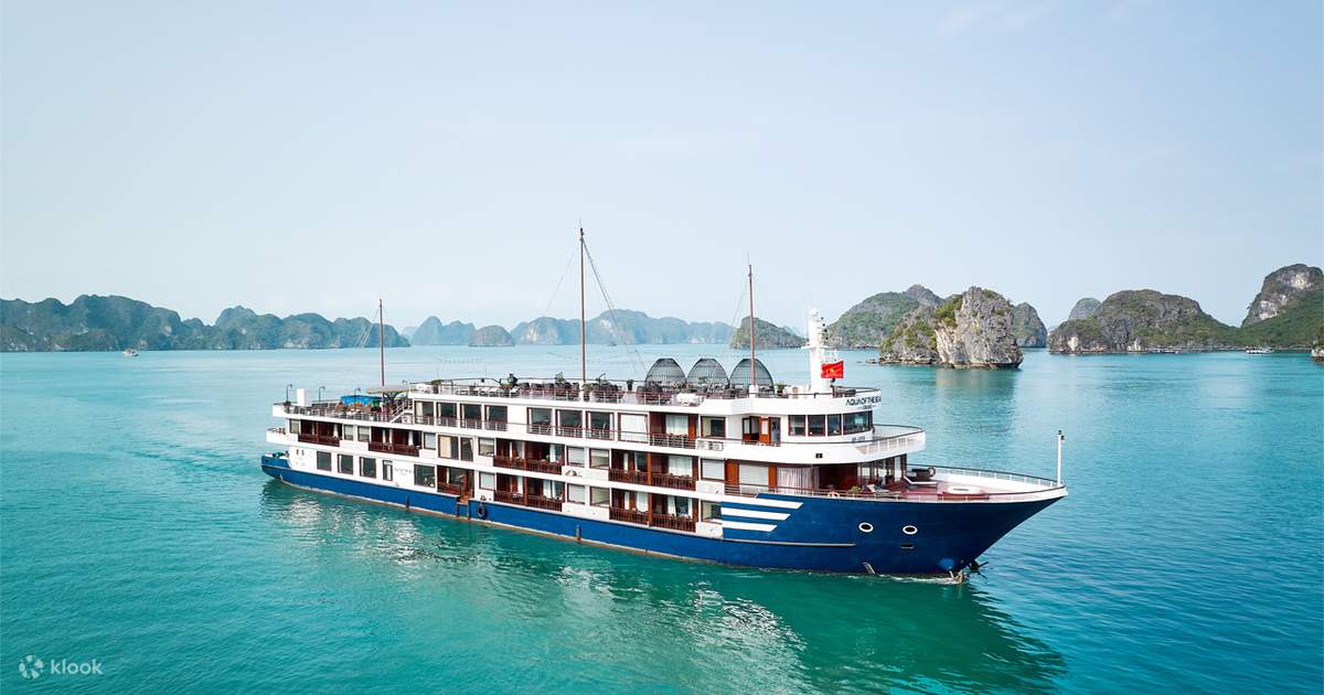 2D1N Lan Ha Bay by 5 Stars Aqua of the Seas Cruise Luxury Cruise, Vietnam - Klook